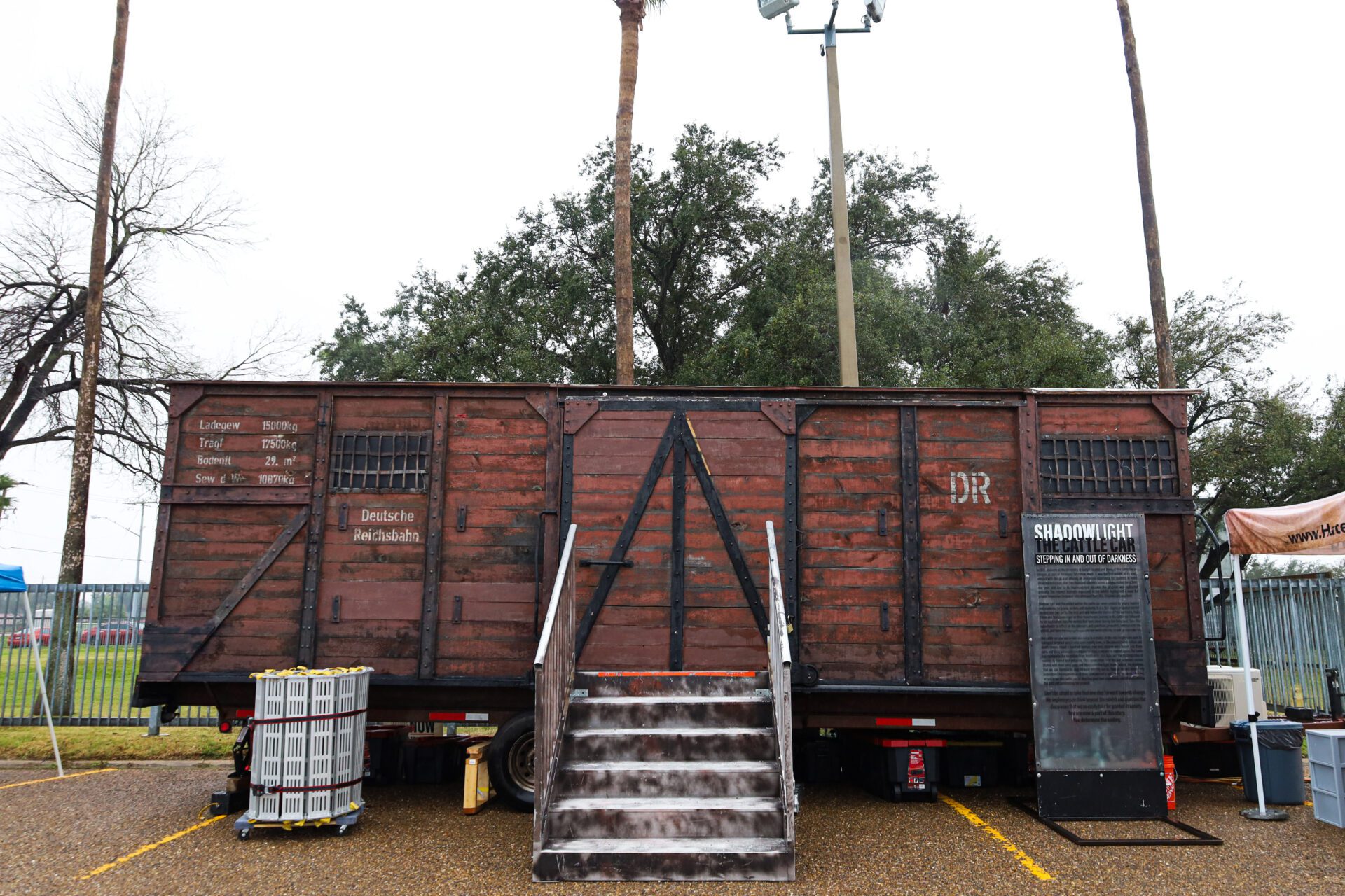 'Hate Ends Now: The Cattle Car' Exhibit in McAllen