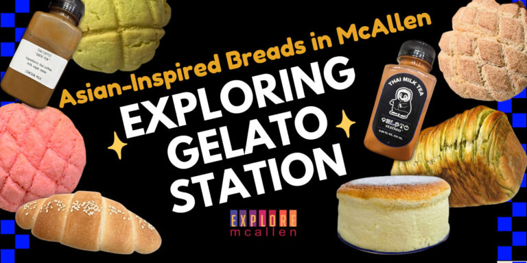 Gelato Station McAllen: Asian Breads, Melon Pan & Milk Tea